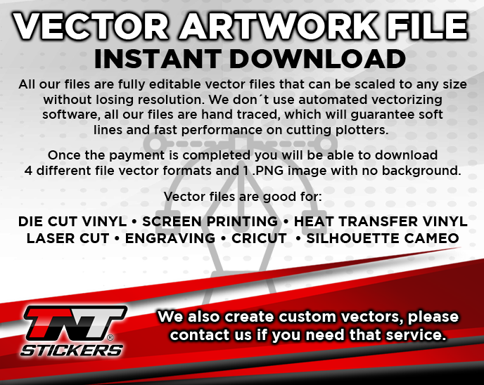 Team Mascots Clipart – TNT stickers