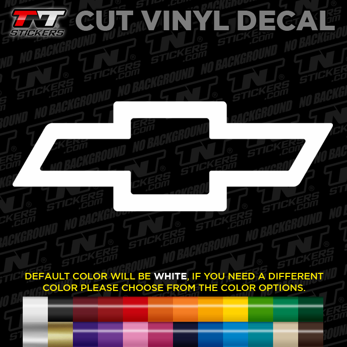 Chevrolet Logo Cut Vinyl Decal Sticker – TNT stickers