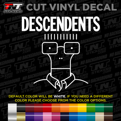 DESCENDENTS Band Logo Cut Vinyl Decal Sticker – TNT stickers